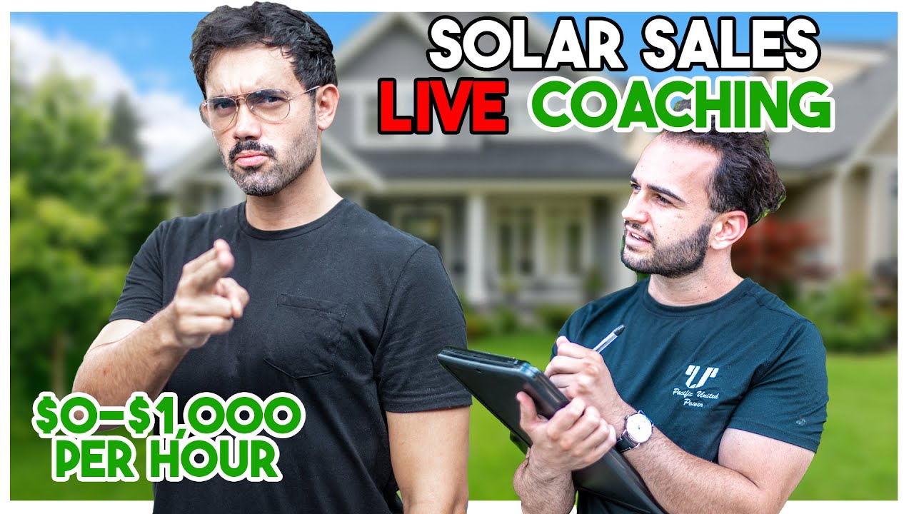 LIVE INFIELD SOLAR SALES COACHING - SELLING SOLAR in Tampa, FL 2023 ...