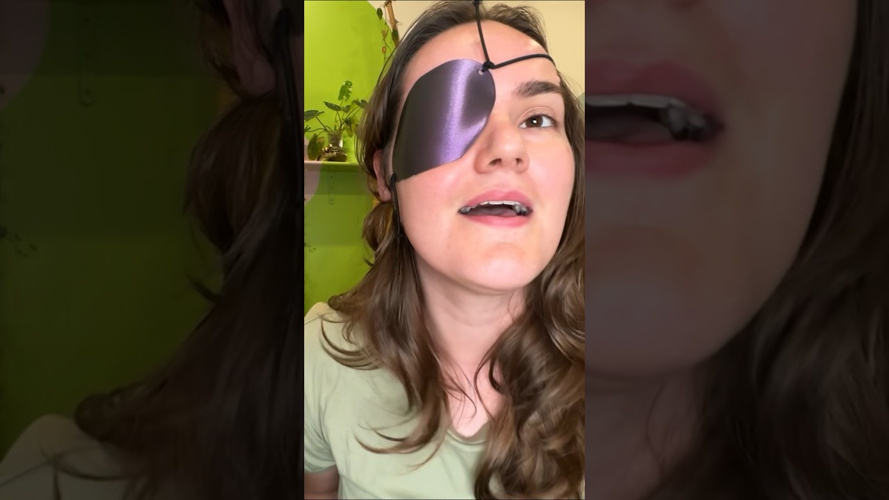 I made a DIY eye patch part 5 #diy #3dprinting - YouTube