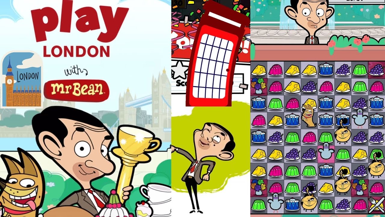 Play London with Mr Bean Walkthrough - Piece of Cake! (iOS) - YouTube