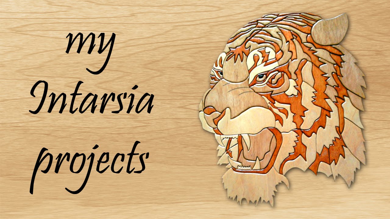 All my intarsia projects - YouTube