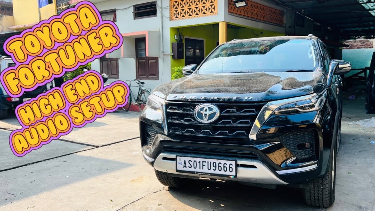 High End Audio Setup on Toyota Fortuner || Sony ES | Aura | Infinity ...