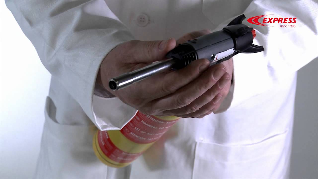 Vulcane Express gas torch - YouTube