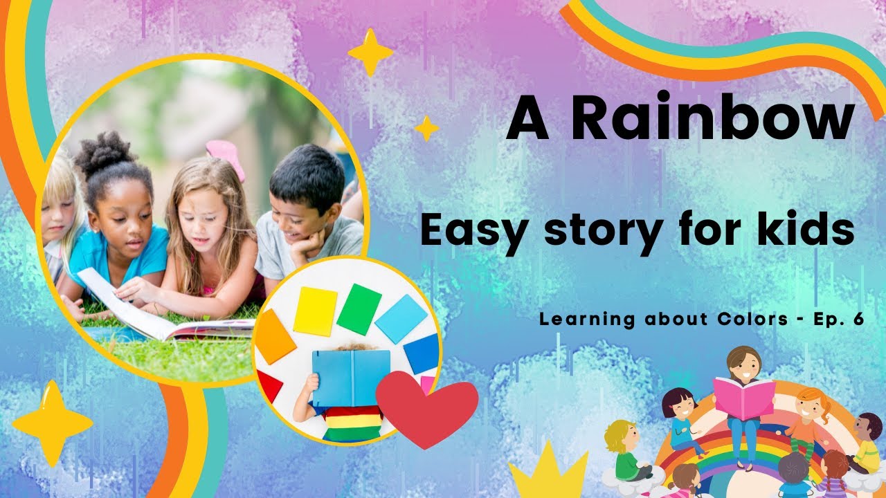 Rainbow story | Colors| Easy reading 2023|Ep 6 - YouTube