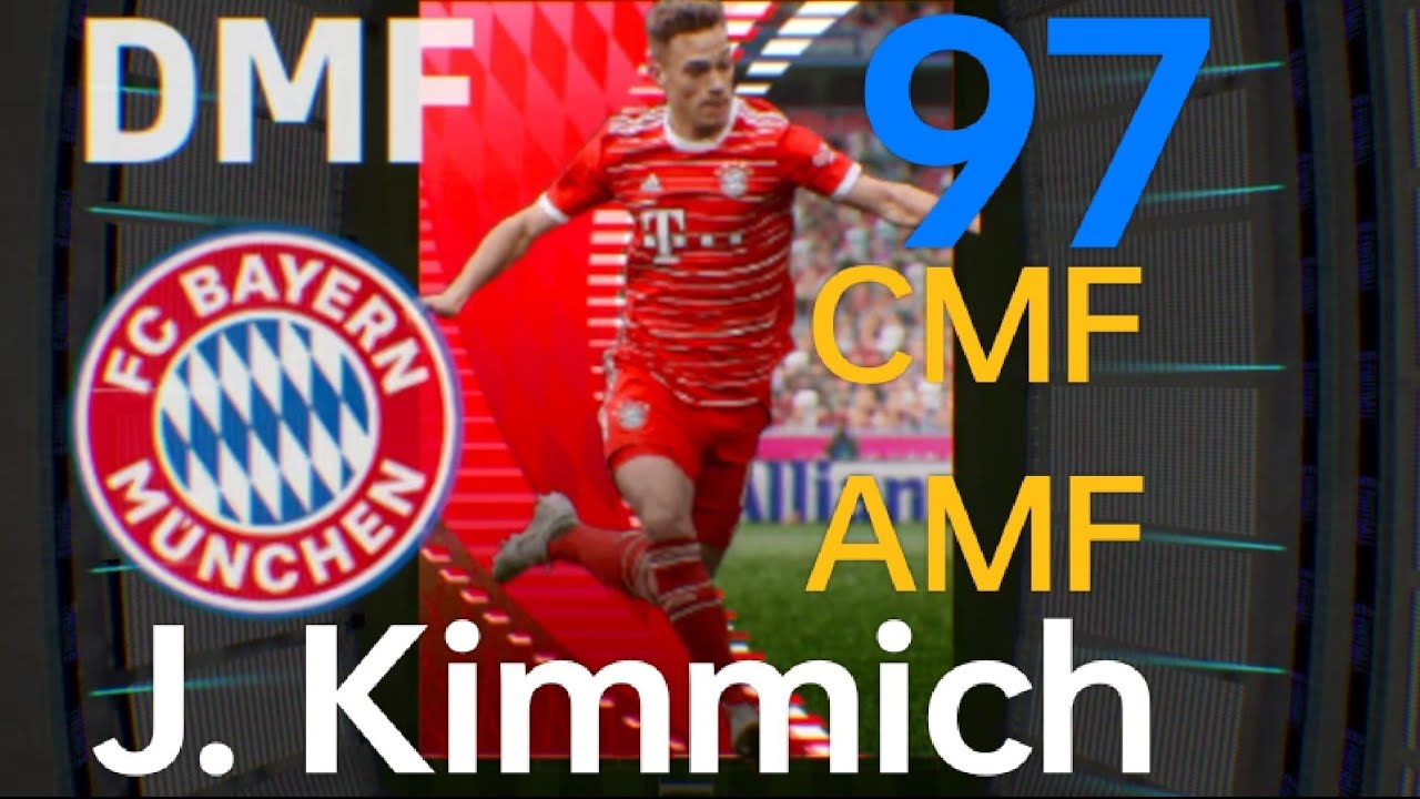 How to train Kimmich to max level in efootball 2023 | FC Bayern Munchen ...