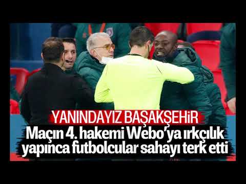 Başakşehir Neden Sahadan Çekildi ? Göksel Gümüşdağ Maç Sonrası Ne Söyledi ? Basaksehir - PSG