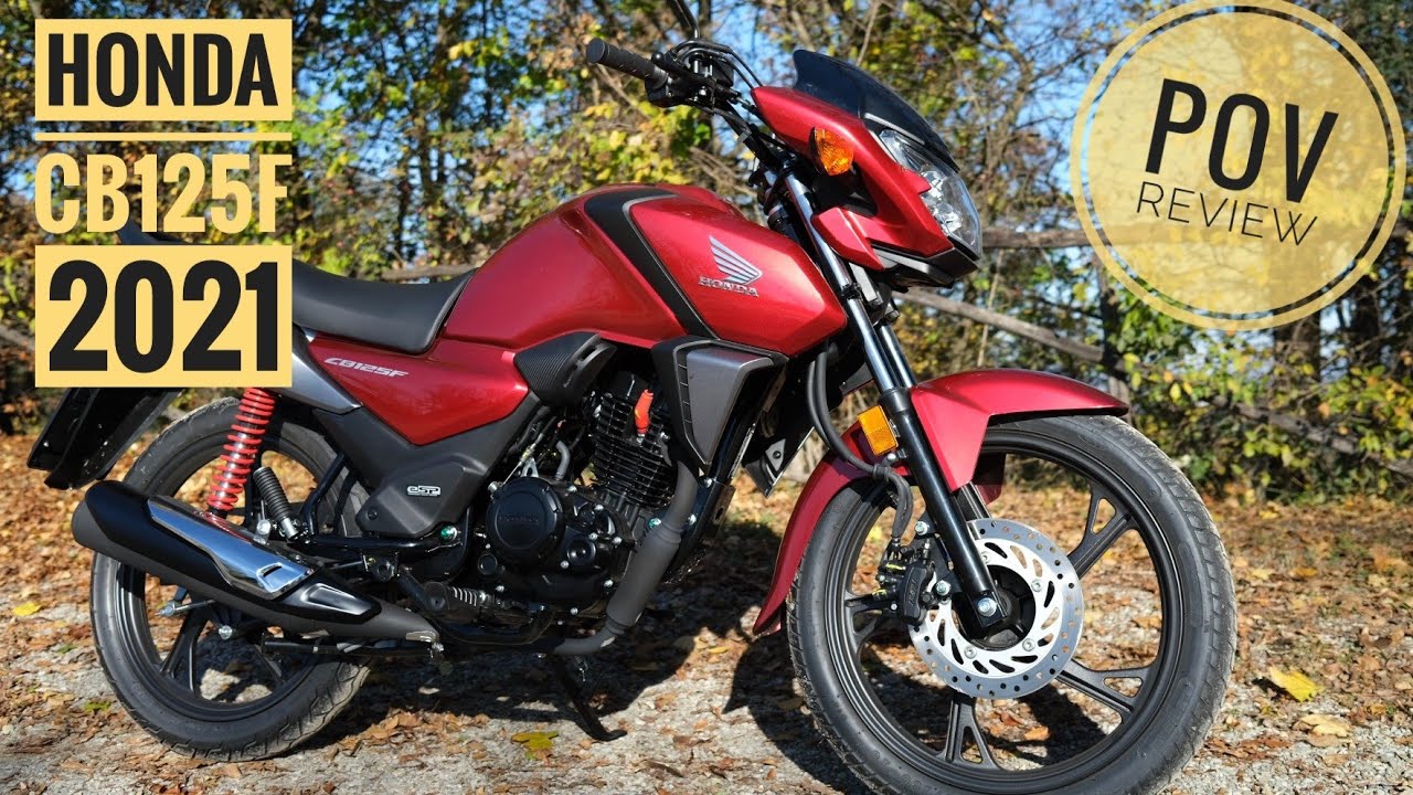 Honda CB125F 2021 | POV & first look - YouTube