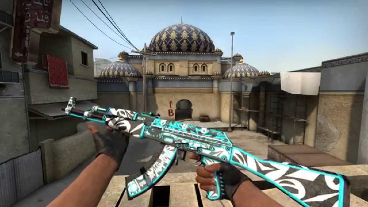 CSGO: AK47 | Frontside Misty Minimal Wear - YouTube