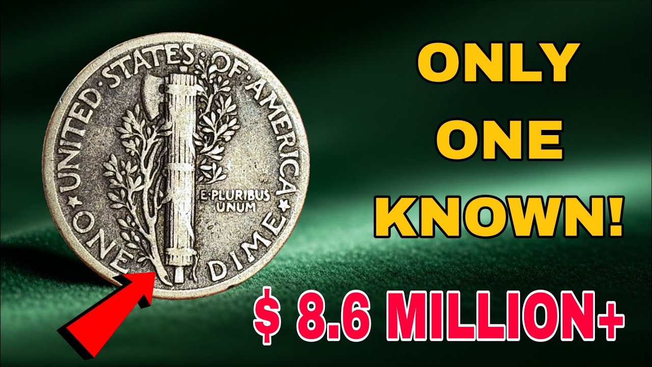 Top 5 Ultra Rare Mercury Dimes Worth a Fortune in 2025 😲 These Dimes ...