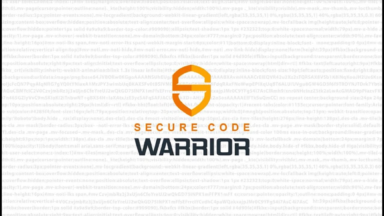 Visionary Digital Studios Video - Secure Code Warrior (Australian) - YouTube