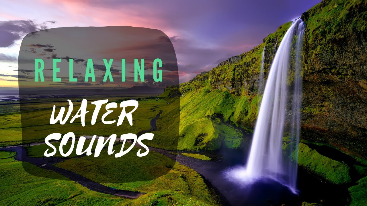 Relaxing, water sounds for peaceful ambience for spa, yoga and ...