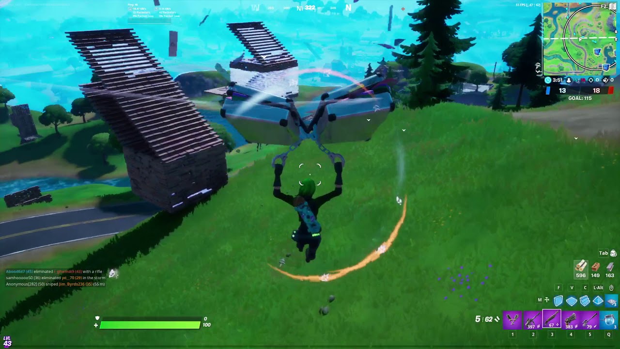 Complete Purple Loadout! (Fortnite Battle Royale) - YouTube
