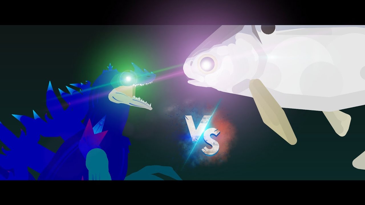 Fishzilla Vs. The Fish |Sticknodes Animation| - YouTube