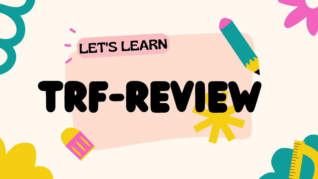 TRF REVIEW QUESTION AND ANSWER OBJECTIVE 7 - YouTube