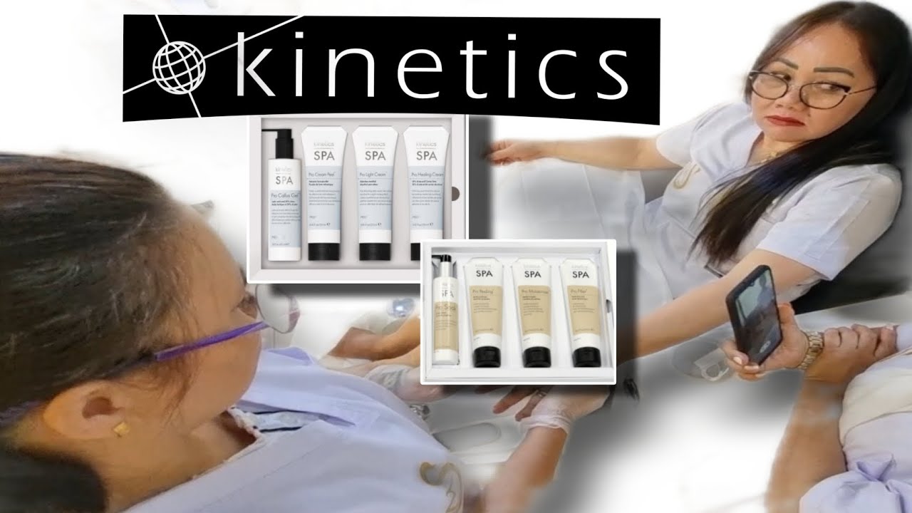 Introducing Kinetics Spa pedicure and manicure - YouTube