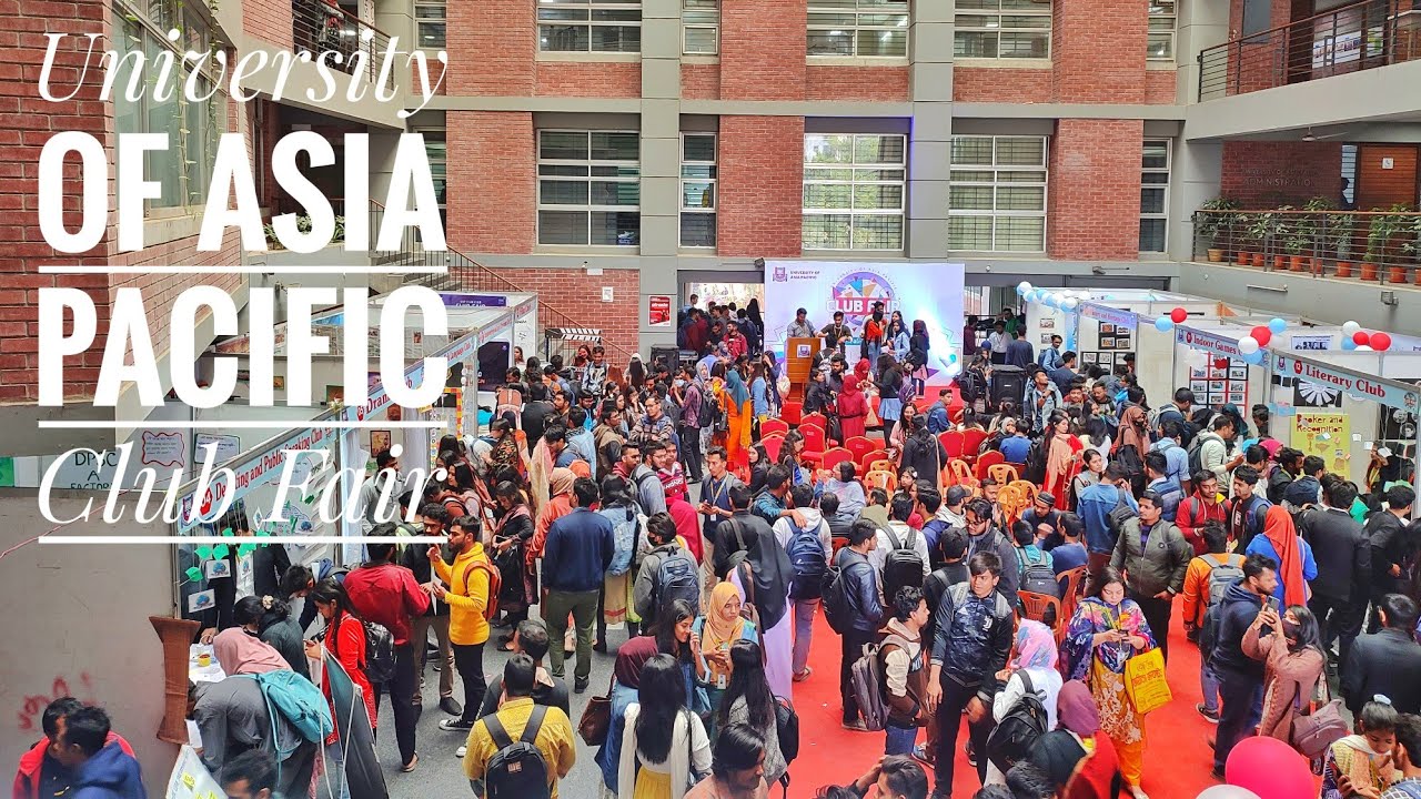 Club Fair of University of Asia Pacific (UAP)!! - YouTube