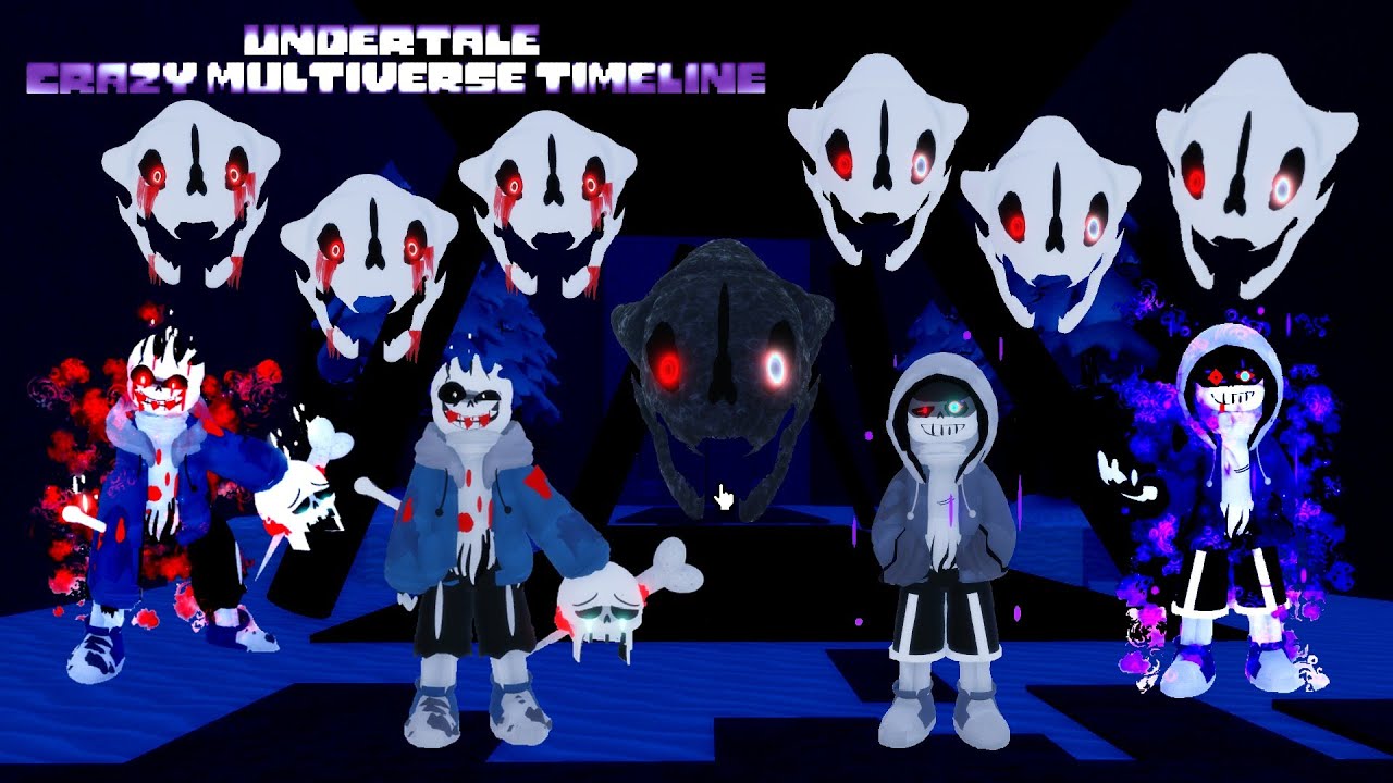 Undertale Crazy Multiverse Timeline - Mirrored Insanity - YouTube