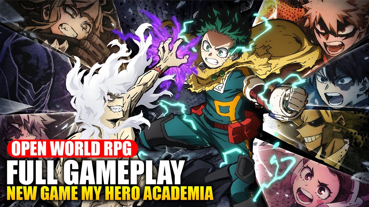 Full Gameplay Game Terbaru MY HERO ACADEMIA Seperti Ini! - MY HERO ...