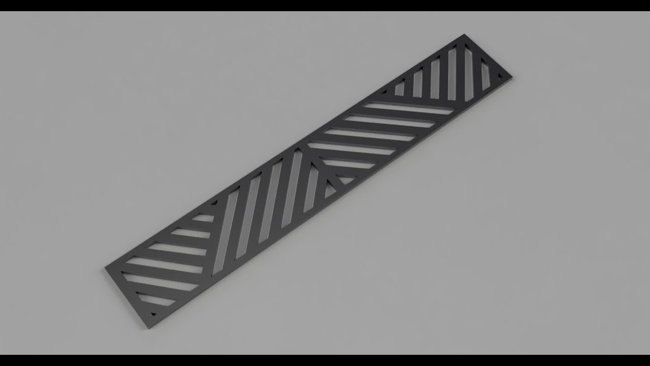 maya model 3d grid for cnc and laser tutorial - YouTube