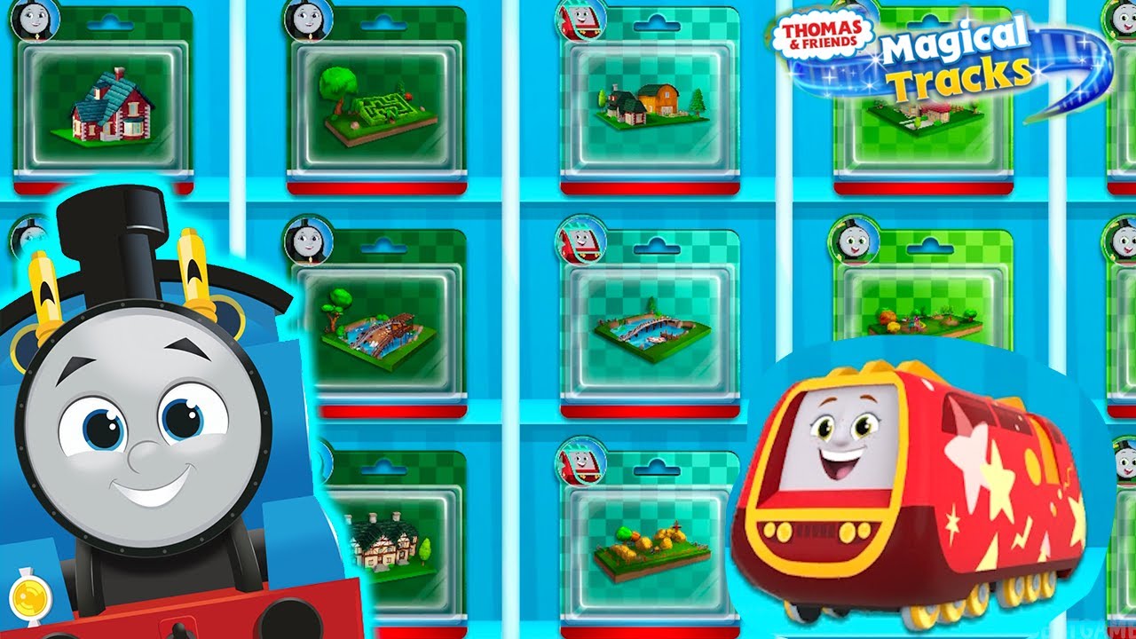 🚂⭐💙Thomas & Friends Magical Track #259 Thomas Meets New Engine Friends ...