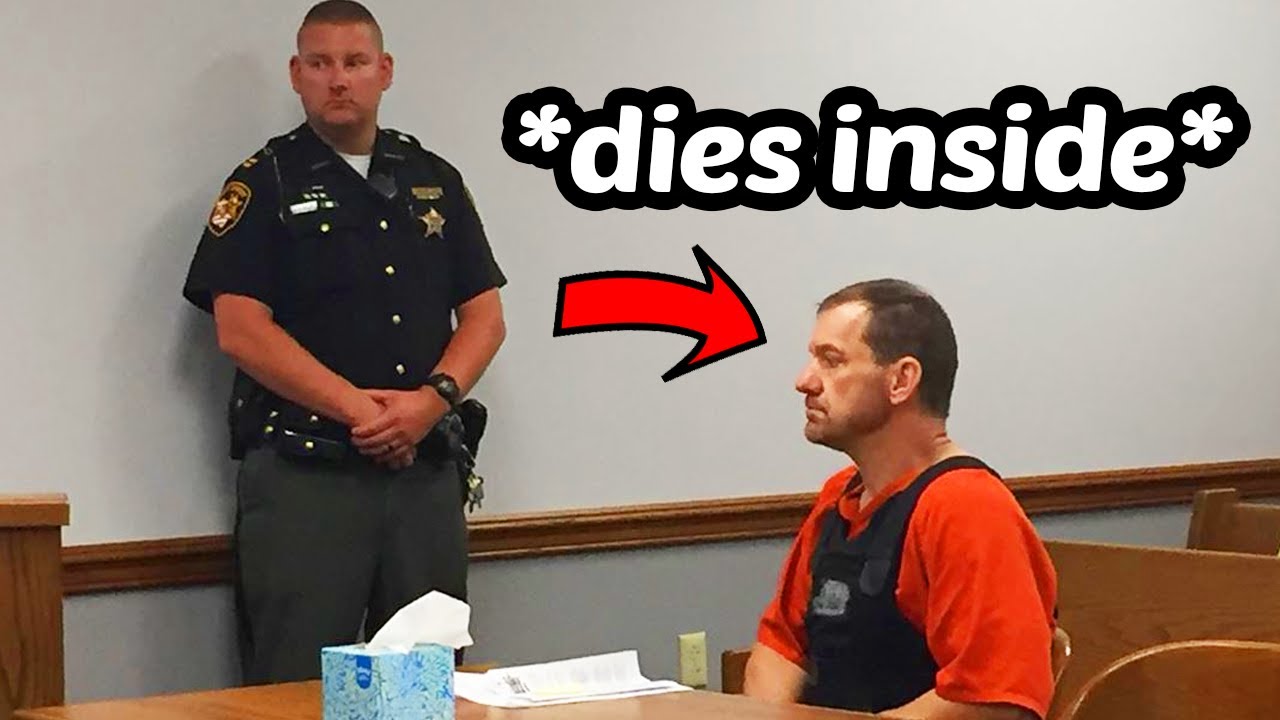 Cop Realizes He's Going To Prison Forever - YouTube