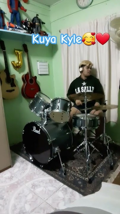Kuya Kyle ~Playing Drums - YouTube