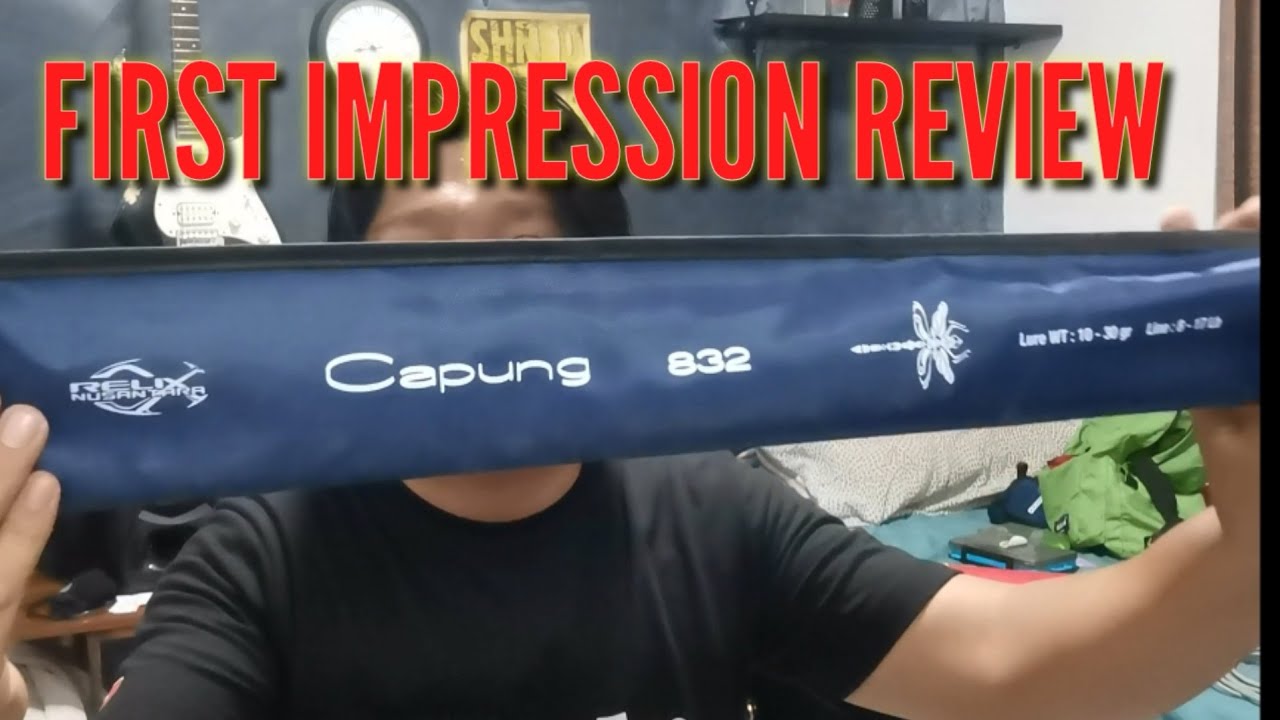 CAPUNG 832 1ST IMPRESSION REVIEW - YouTube