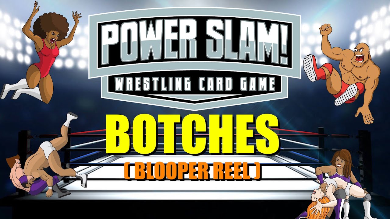 POWER SLAM! Wrestling Card Game - Botches video - YouTube