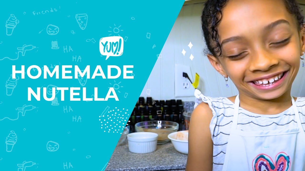 Homemade Nutella / Kids Cooking Show with Zoe / #stayhome and #cook ...