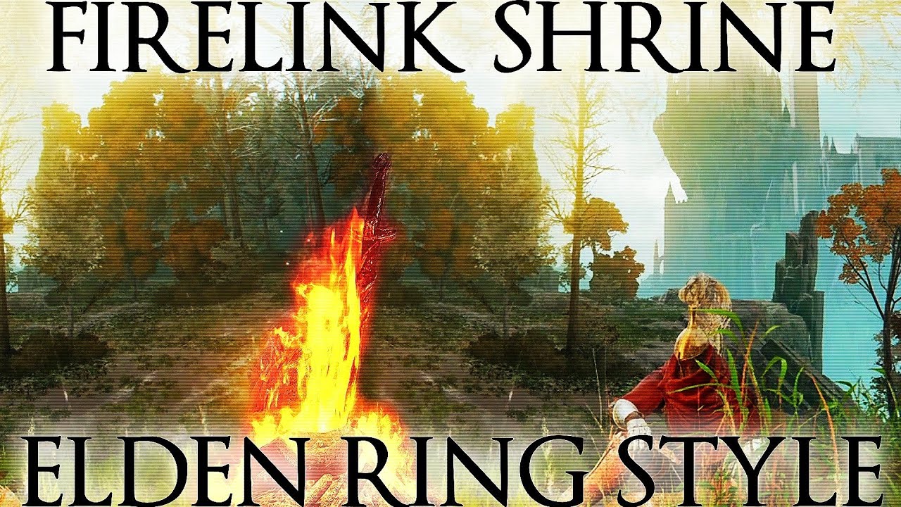 What If Firelink Shrine Sounded Like Elden Ring? (Soft, Melancholic, Pensive Ambience) - YouTube