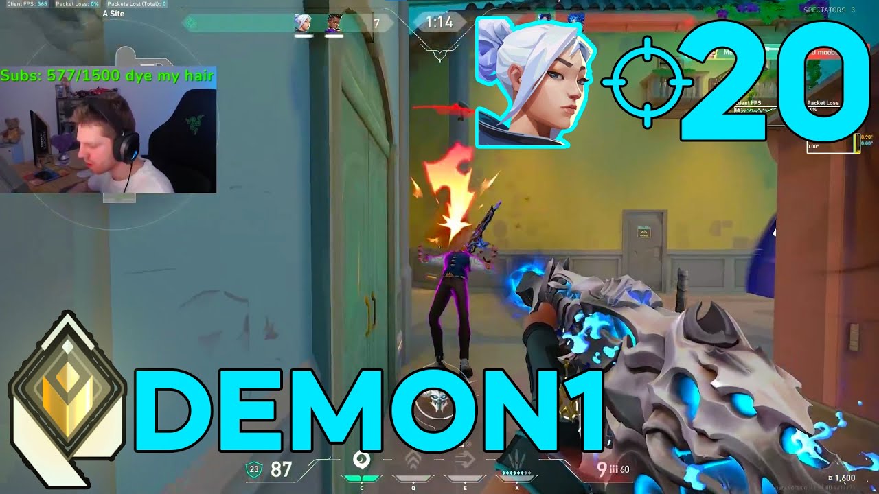 HE'S READY FOR VCT!! - C9 Demon1 [NA] #MatchMVP - YouTube