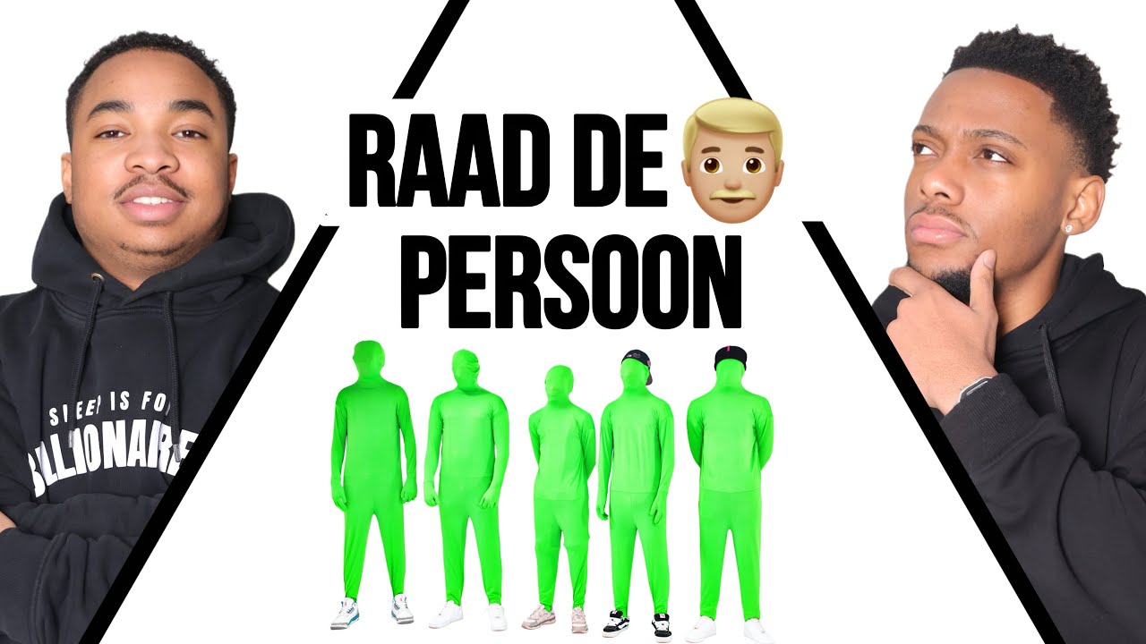 Raad De 👨🏼Persoon - YouTube