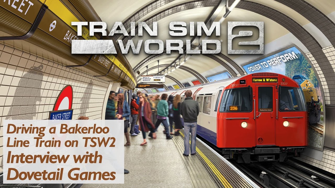 Driving The Bakerloo Line (Train Sim World 2) - YouTube