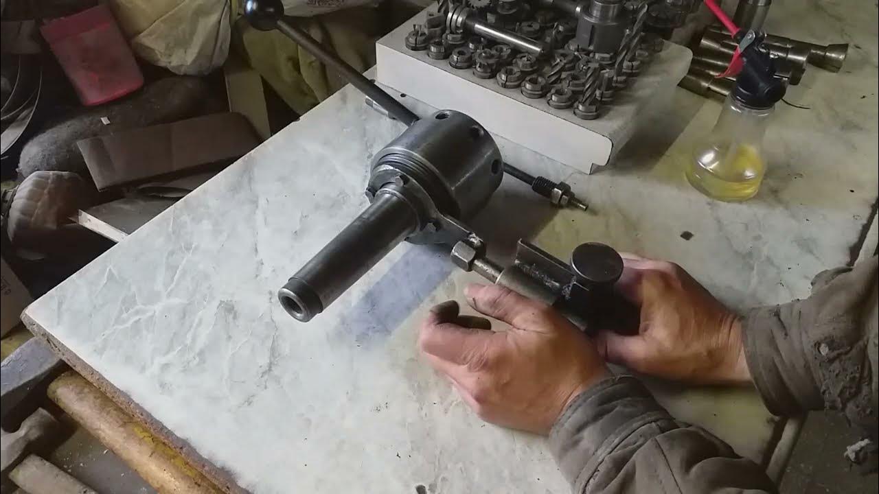 Токарный цанговый патрон - YouTube
