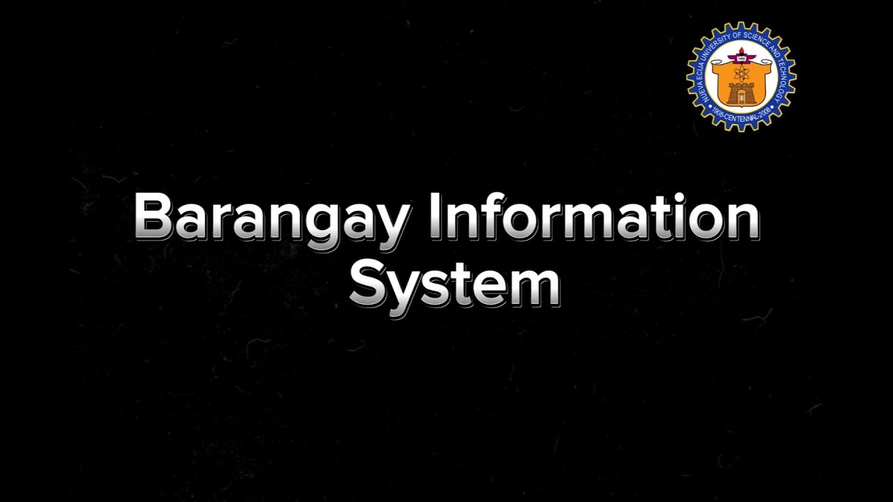 NEUST CICT CaseStudy - Group 4 of BSIT 3B (Barangay Information System) Using Python, Mysql,Html ...