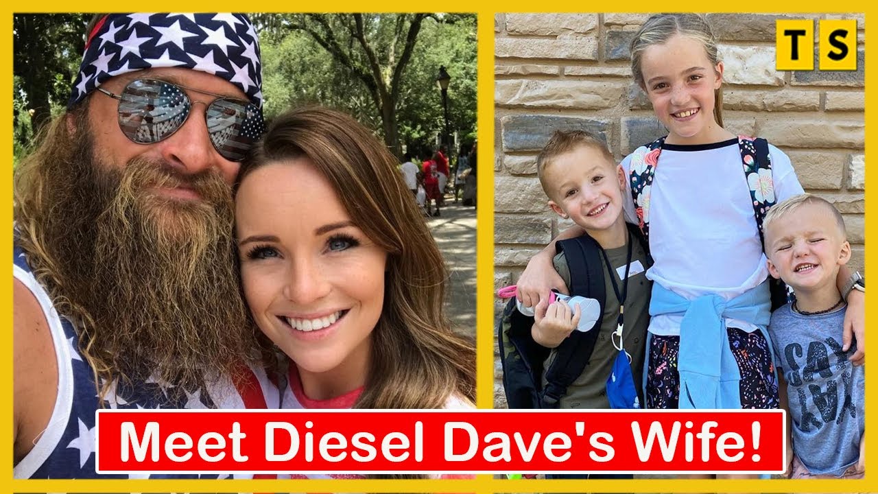 Who is Diesel Dave Kiley's wife? His married life and children - YouTube