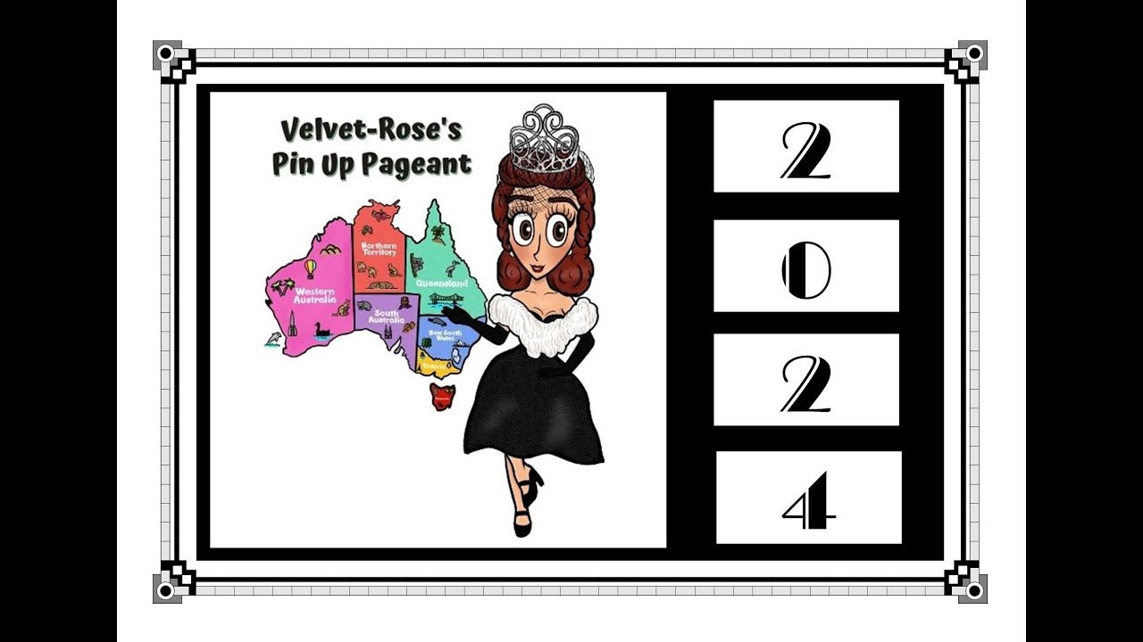 Velvet Roses Pin Up Pageant Grand Final 2024 Daywear - YouTube