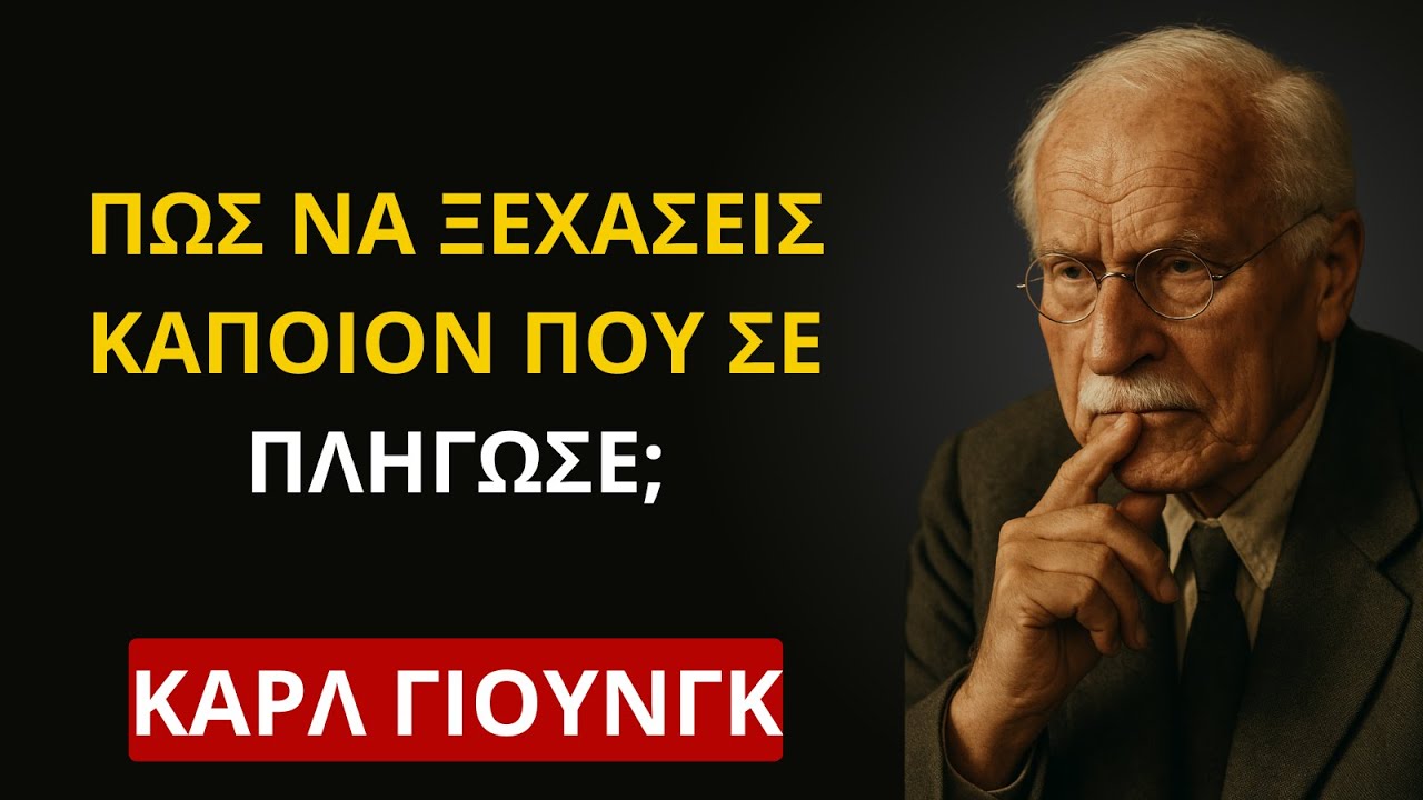 ΠΩΣ ΝΑ ΞΕΧΑΣΕΙΣ ΚΑΠΟΙΟΝ ΠΟΥ ΣΕ ΠΛΗΓΩΣΕ; - ΚΑΡΛ ΓΙΟΥΝΓΚ - YouTube