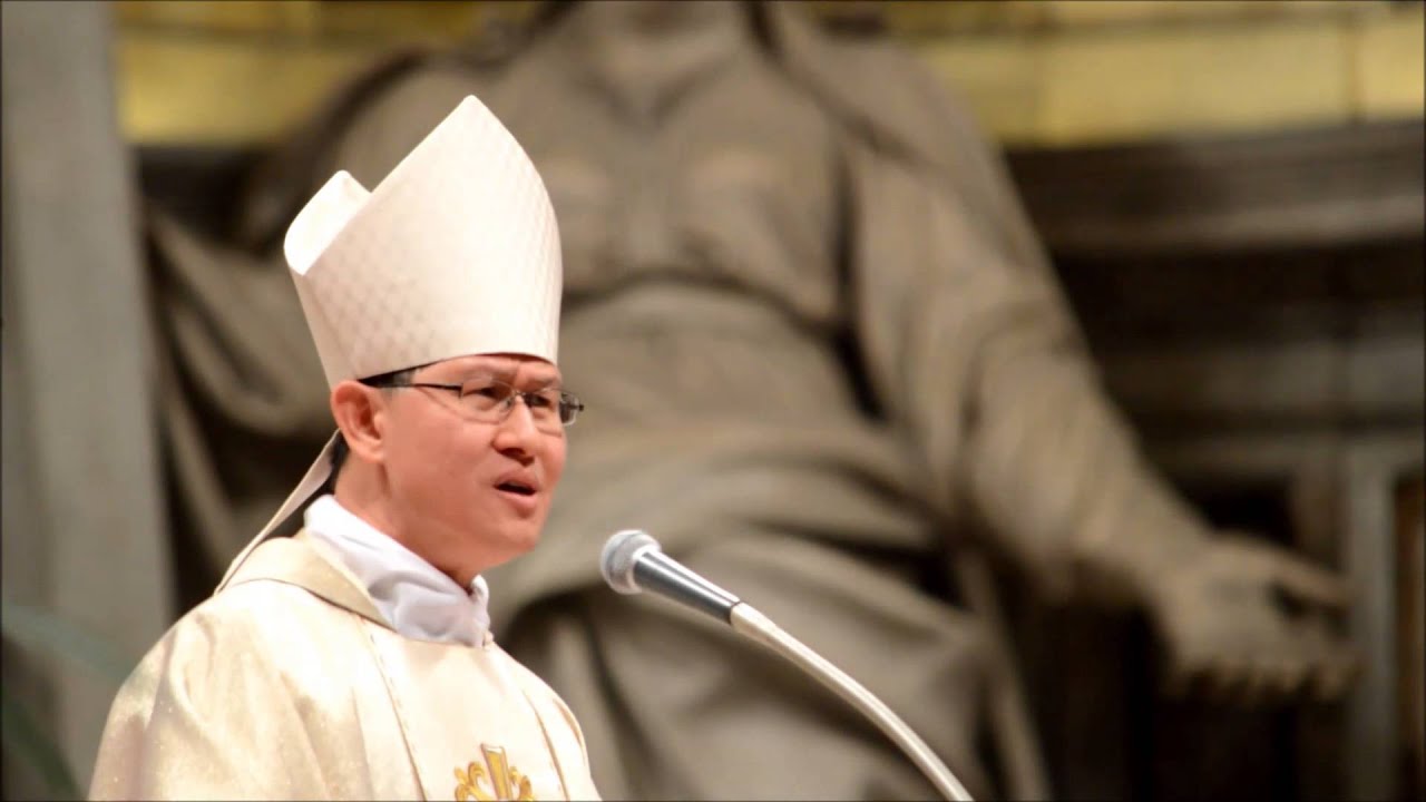 cardinal tagle homily - YouTube
