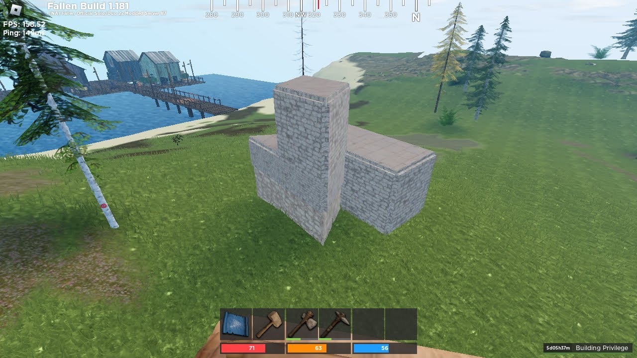 Best Fallen Survival - 1x2 bunker base design - YouTube