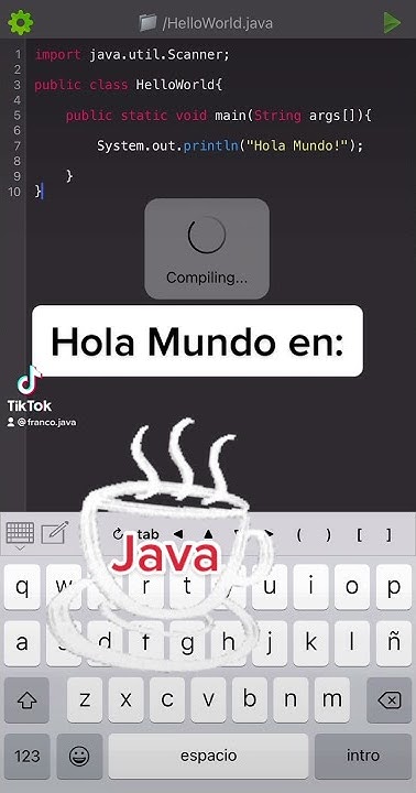 Hola Mundo en Java - YouTube