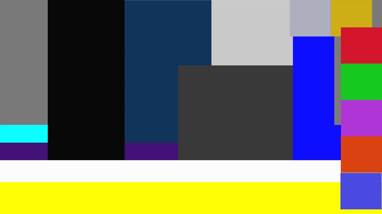 Colour Bars Animation - YouTube