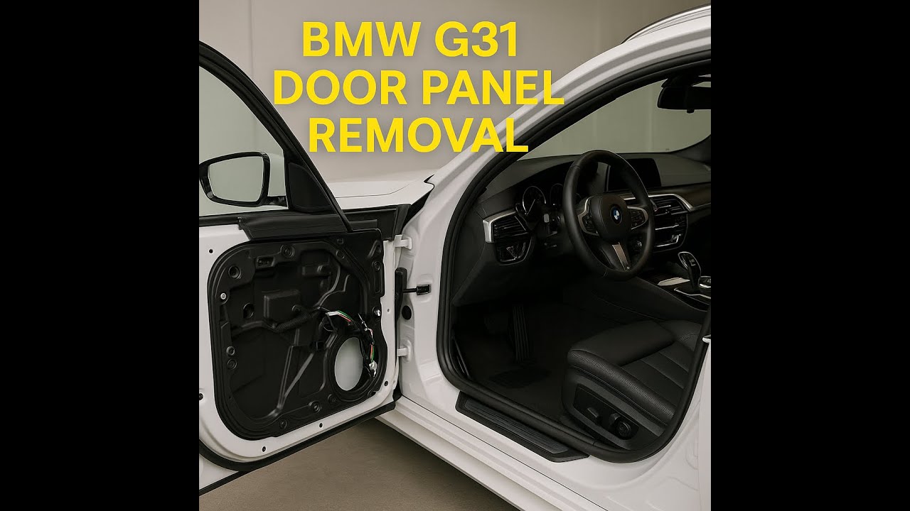 Bmw G31-G30 Door panel removal - YouTube