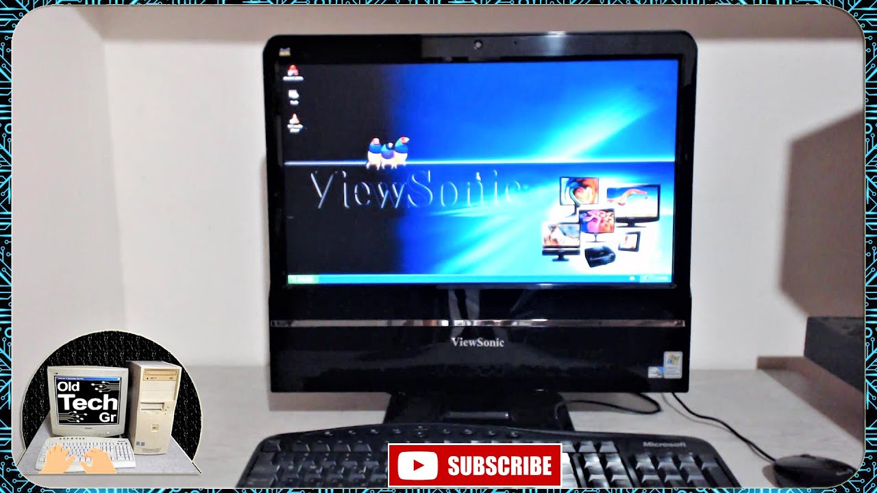 Viewsonic All in One VPC100 Computer Start Windows XP Professional in ...
