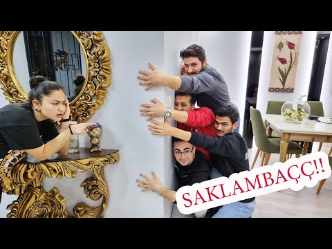 EVDE OYNANAN SAKLAMBAÇ EĞLENCESİNE DEVAM #hideandseek