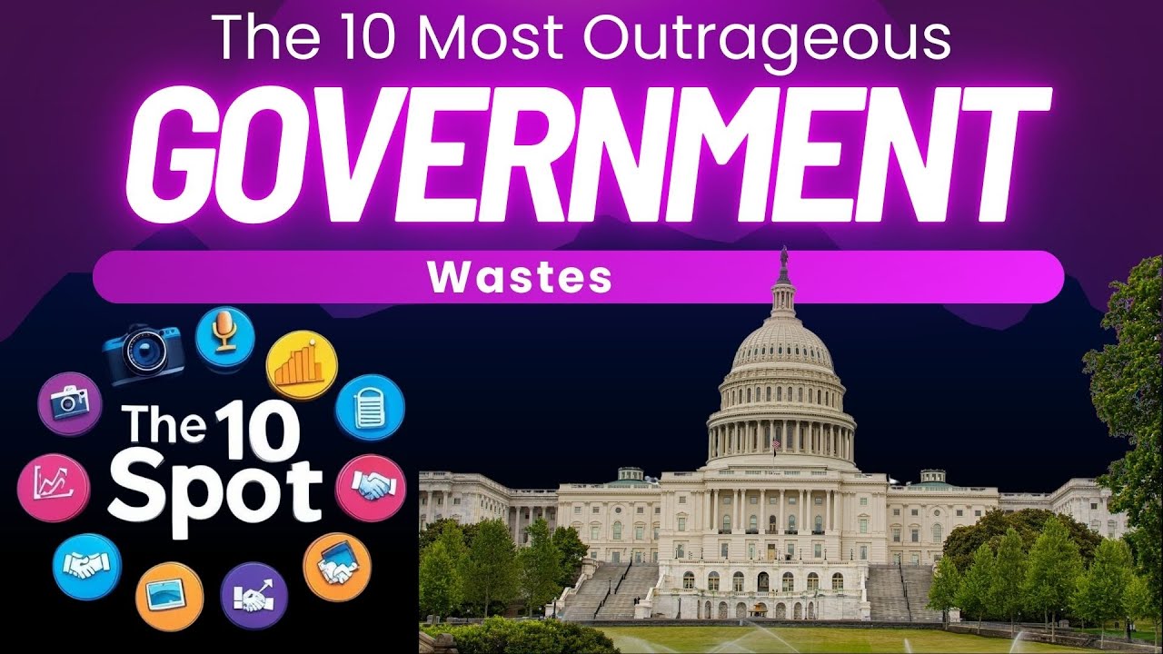 10 Most Outrageous Government Wastes - YouTube
