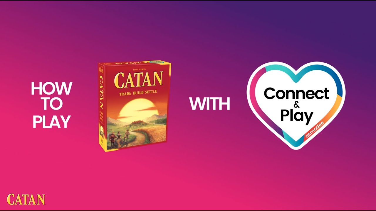 How to Play CATAN Virtually with Connect & Play - YouTube