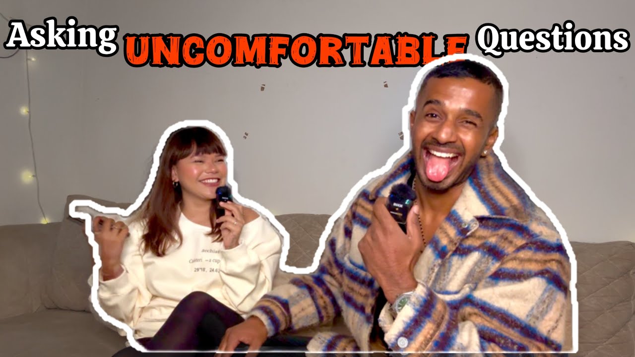 Asking Uncomfortable Questions To My Boyfriend 😂 - YouTube