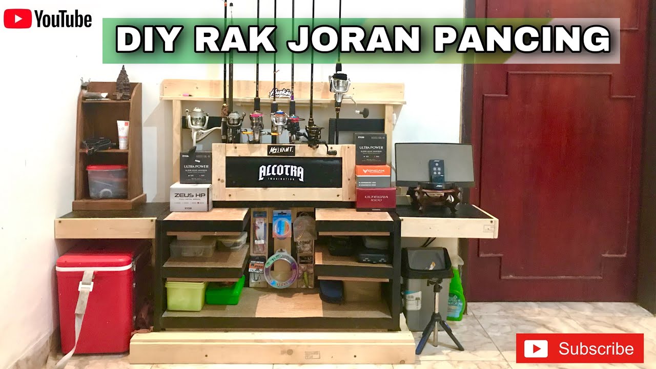 MEMBUAT RAK PANCING // DIY STAND JORAN FISHING - YouTube