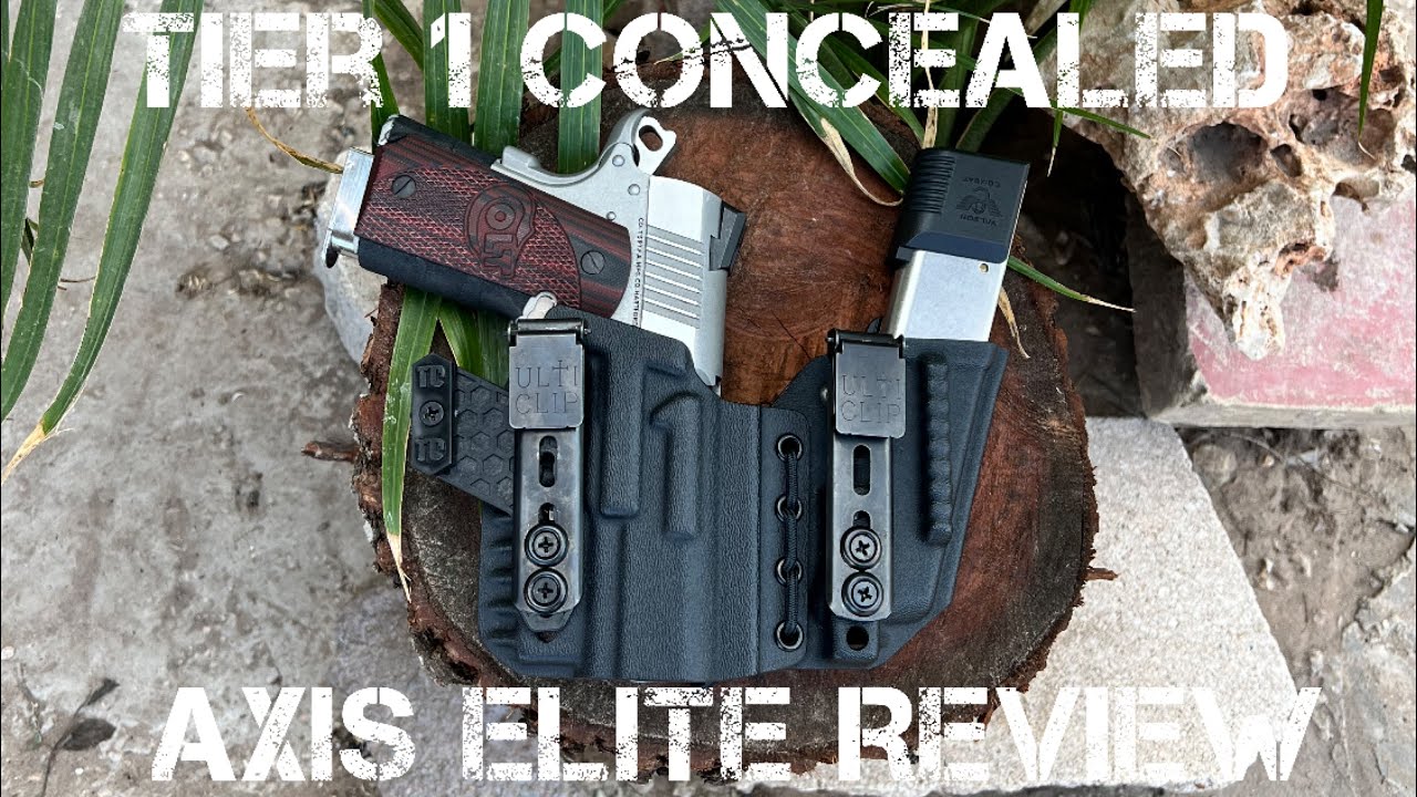 T1C | Axis Elite Holster / Review - YouTube