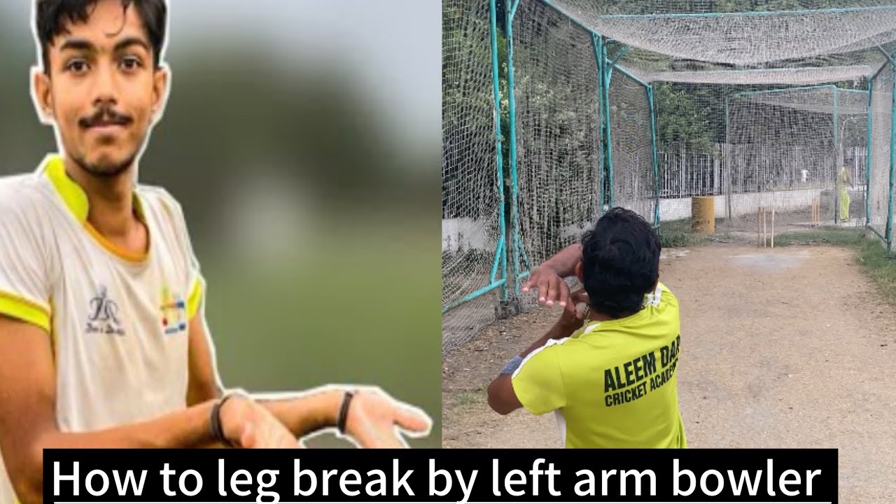 How to leg Break by left arm bowler - YouTube